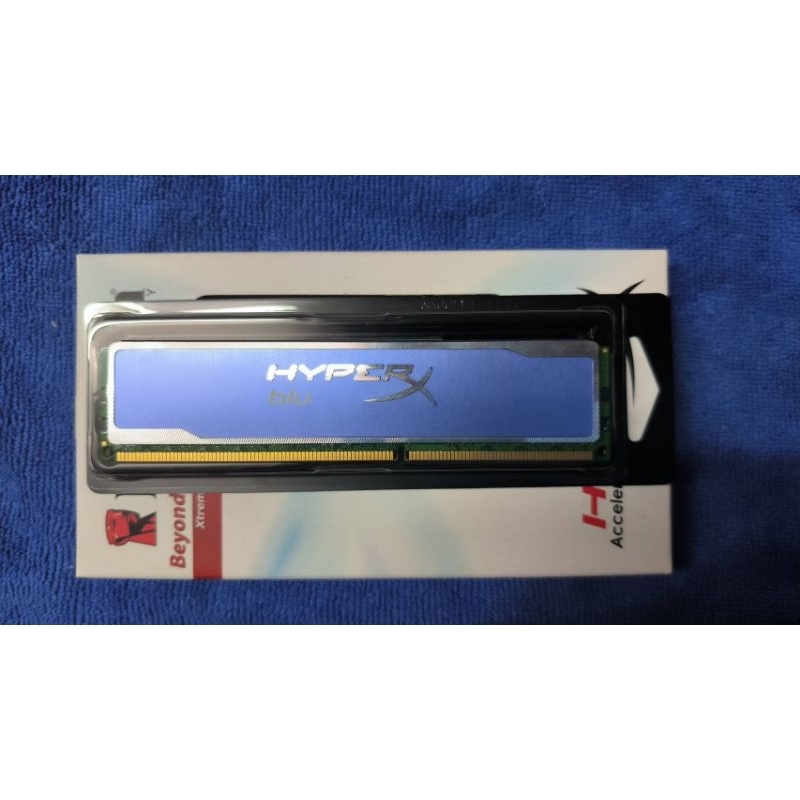 KINGSTON HYPERX BLU DDR3 8G bus 1600 ของมือสอง สภาพใหม่มาก ...