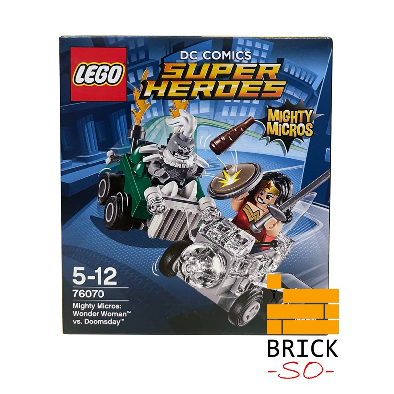 Lego 76070 Super Heroes Mighty Micros : Wonder Woman vs. Doomsday ของ ...