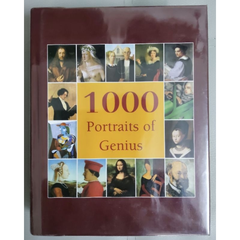 1000 Portraits of Genius (ปกแข็ง ภาษาอังกฤษ) | Shopee Thailand