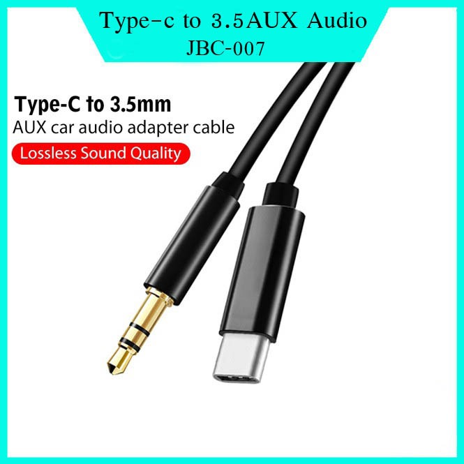 สาย Type c to Aux 3.5 มม. สายแปลง 3.5mm Jack Adapter Audio cables JBC ...