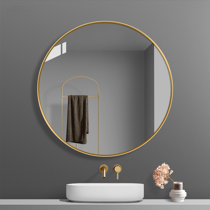 MeStyle กระจกมินิมอล กระจกห้องน้ำ บานใหญ่ กระจกติดผนัง กรอบ สวย ผิวเรียบสนิท 40/50/60cm | Shopee ...