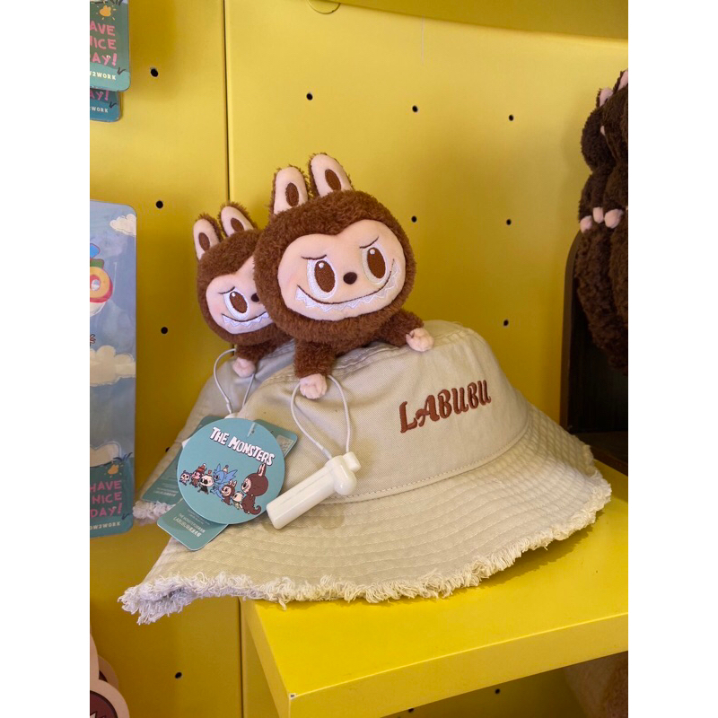 (พร้อมส่ง🇹🇭) หมวก Bucket Hat Labubu ลาบูบู้ LIMITED | Shopee Thailand