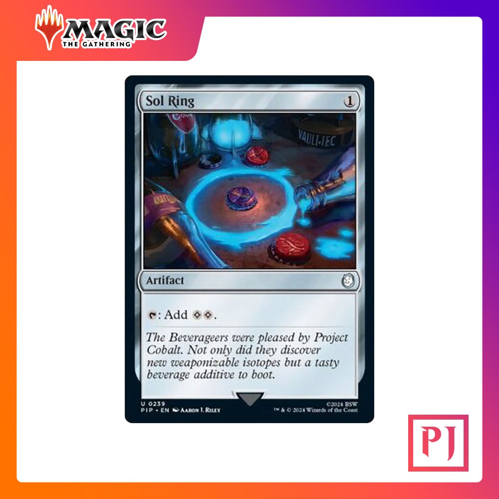 [MTG] Sol Ring - Fallout Commander [PIP] [ARTIFACT] [UNCOM] [NORMAL ...