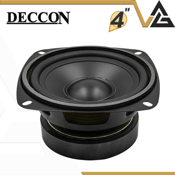 DECCON DC-S410 ดอกลำโพง 4นิ้ว ลำโพง ว้อย 19มม เสียงกลาง 100W วูฟเฟอร์ ...
