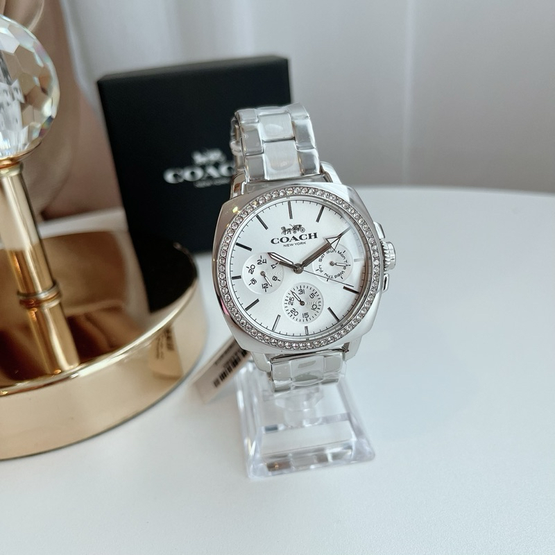 ผ่อน0%แท้100% นาฬิกาข้อมือสีเงิน Womens #14503129 Mini Boyfriend Silver ...