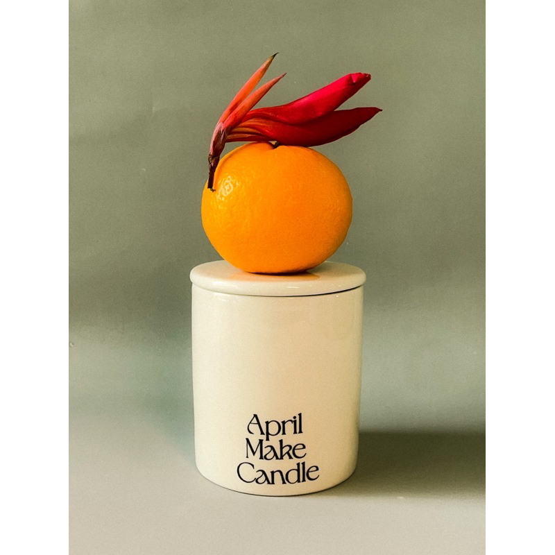 April Make Candle - Organic soy wax candle กลิ่น The scent of haven ...