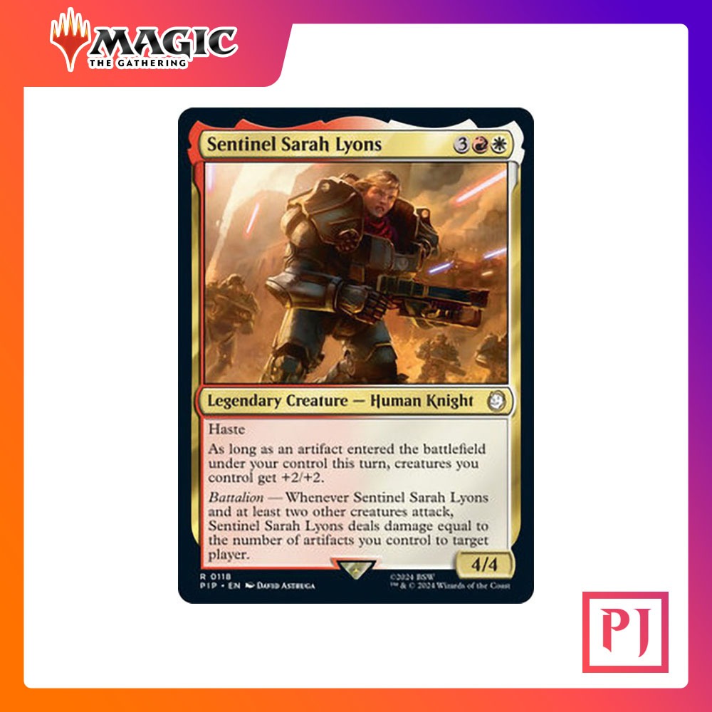 [MTG] Sentinel Sarah Lyons - Fallout Commander [PIP] [MULTI] [RARE ...