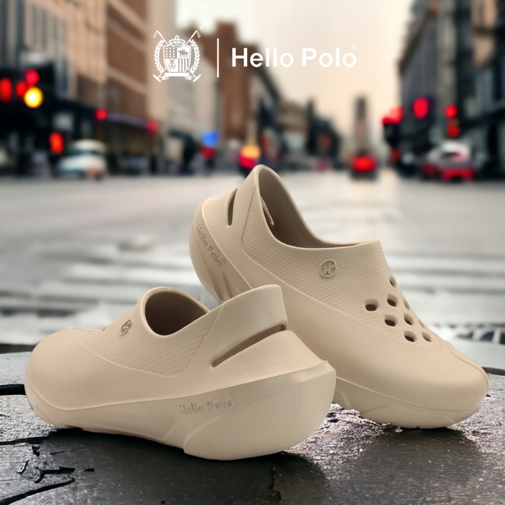 [New arrivals] Hello Polo รองเท้าแตะลำลอง รองเท้าแบบสวม Unisex แฟชั่น ...