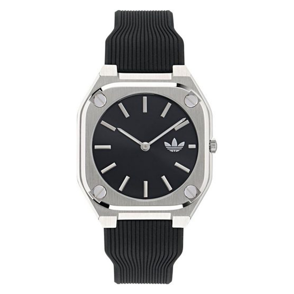 ADIDAS AOFH24002 Zegarek adidas Originals City Tech Thin Black 39mm ...