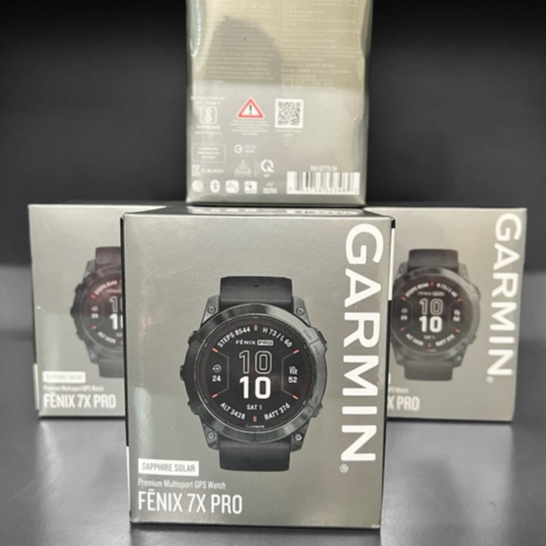 GARMIN fēnix 7X Pro – Sapphire Solar Edition Carbon Gray DLC Titanium ...