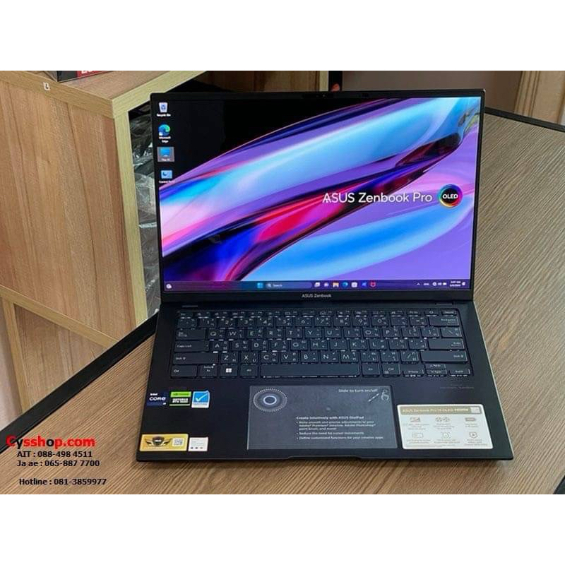 Asus ZenBook Pro 14 OLED UX6404VV i9-13900H SSD1TB RAM16GB RTX 4060 ...