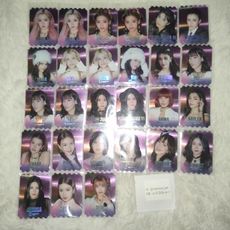 [ พร้อมส่ง ] การ์ด SP CHUANG ASIA 2024 ( Wang Ke , Xueyao , Wang Sheng Xi , Rinka , Rei , Zhang ...