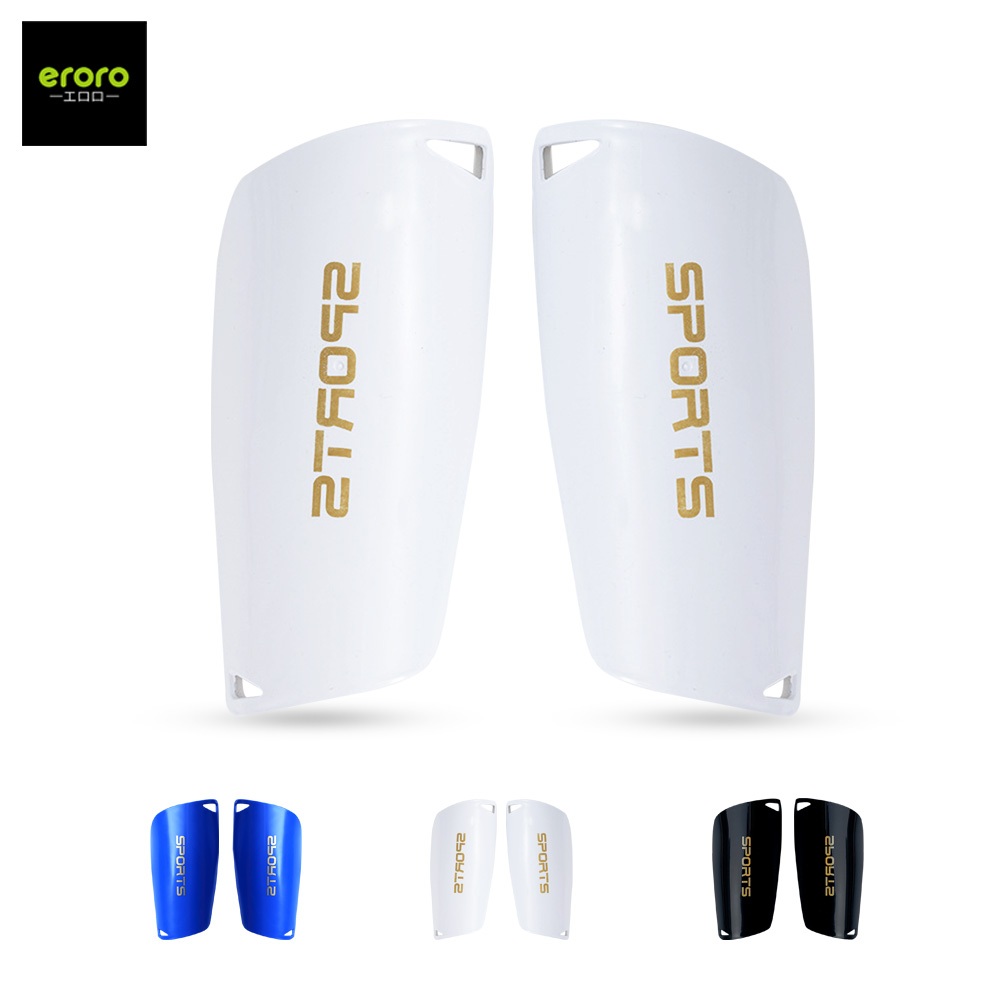 ERORO สนับแข้งฟุตบอล 1คู่ สำหรับเด็กและผู้ใหญ่ อุปกรณ์เล่นกีฬาป้องกันขา ...