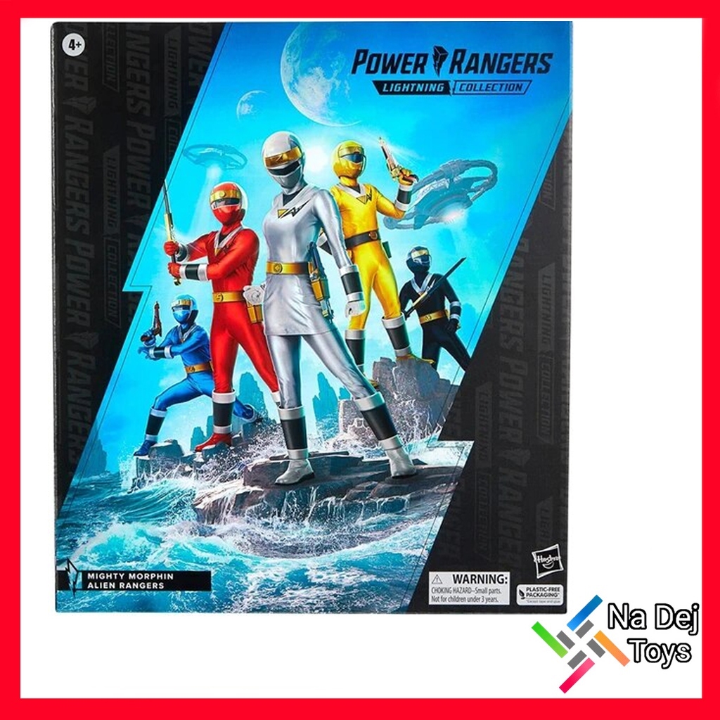 Power Rangers Lighting Collectio Alien Rangers 5-Pack 6"Figure พาวเวอร์ ...