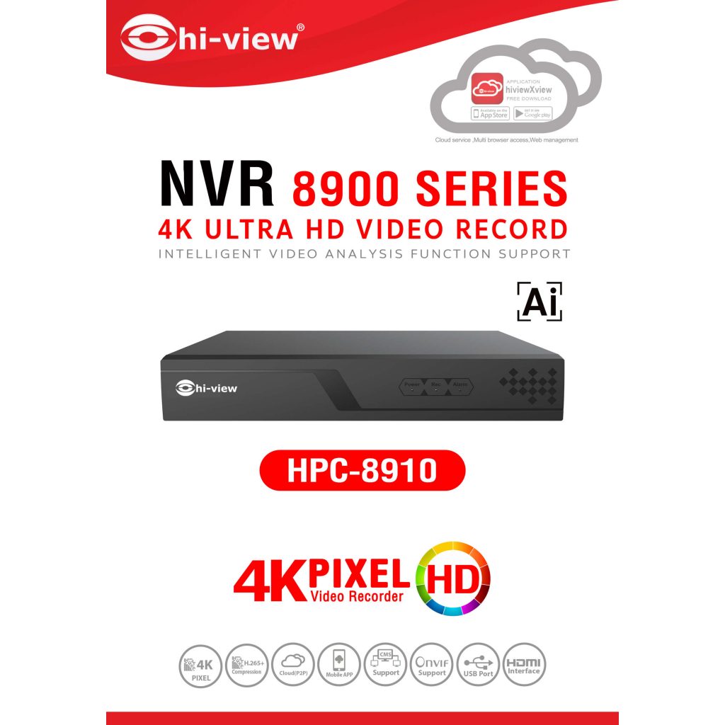 Hi-View HPC-8910 เครื่องบันทึก 10 ช่อง | Shopee Thailand