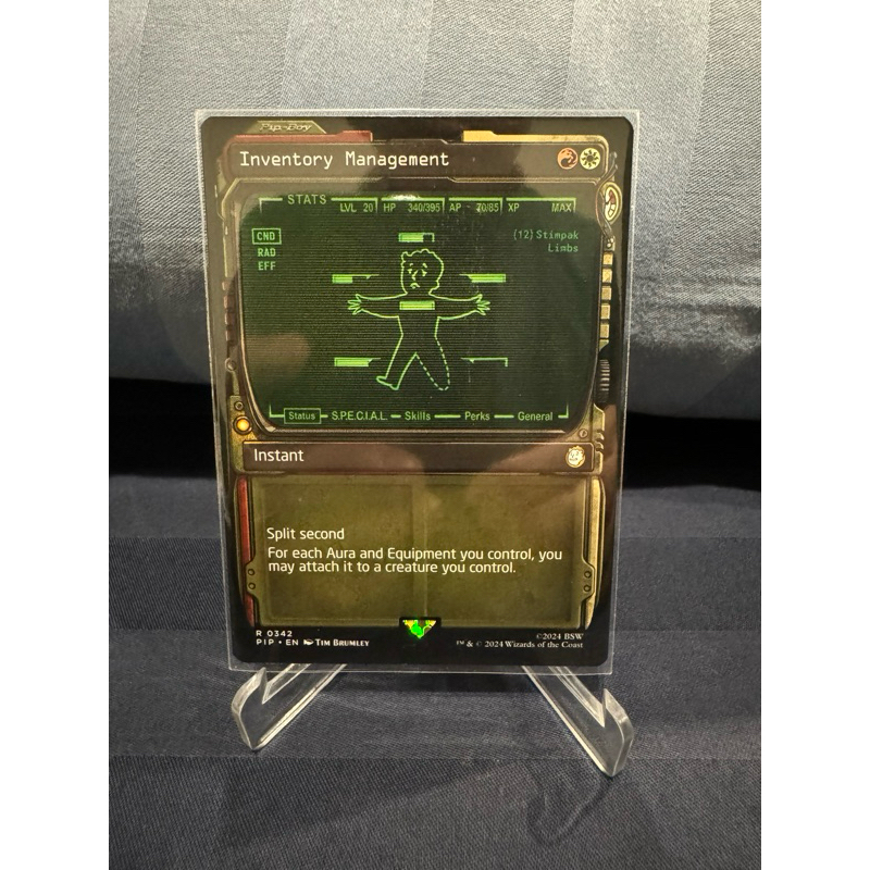 MTG Universes Beyond: Fallout Variants: Inventory Management (0342 ... MTG Universes Beyond: Fallout Variants: Inventory Management (0342 ...