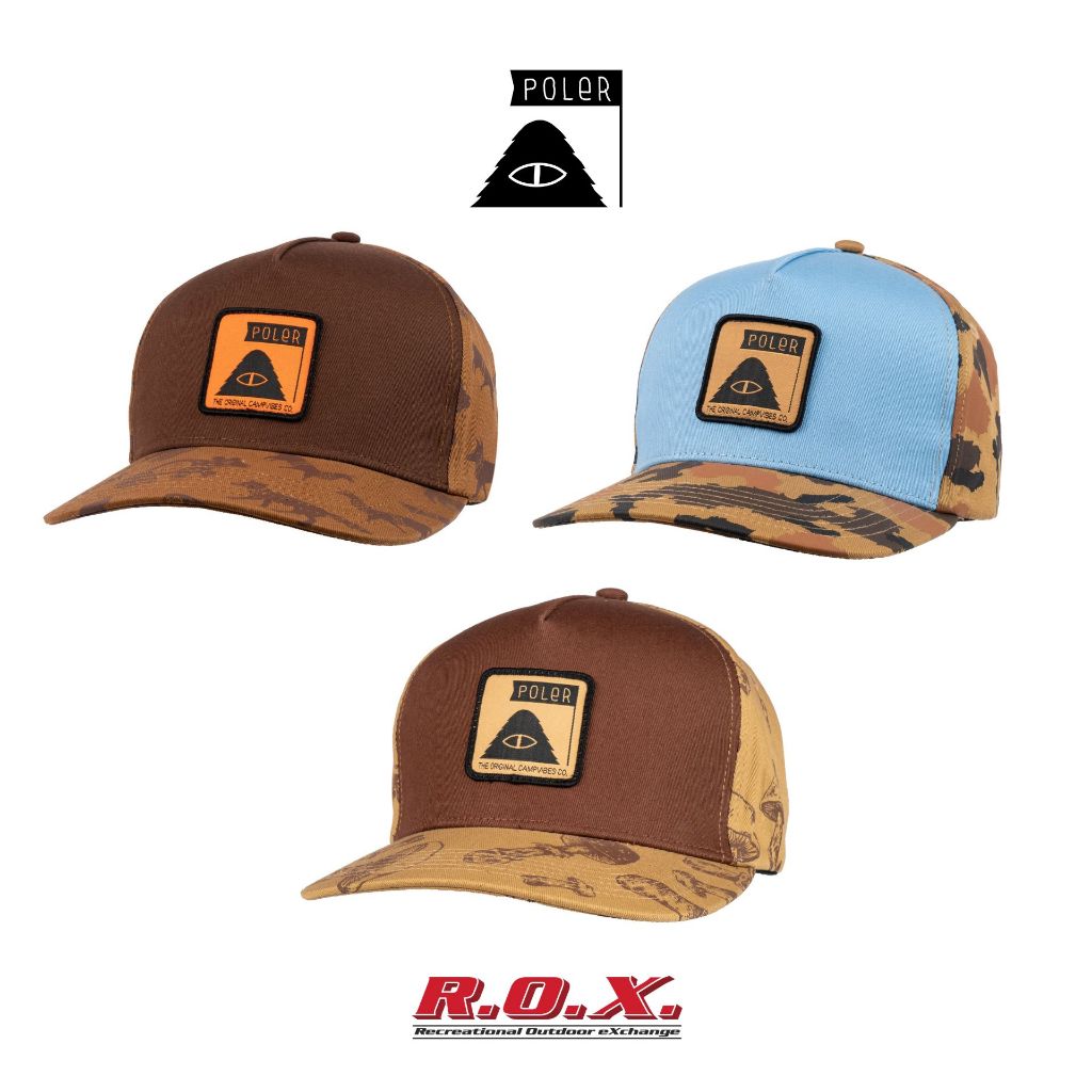 POLER PRINT PATCH HAT หมวกแก๊ป | Shopee Thailand
