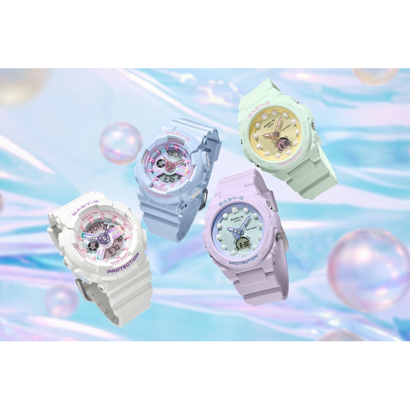 CASIO BABY-G BA-110FH Series, BGA-320FH Series, BA-110FH-2A,BA-110FH-7A ...