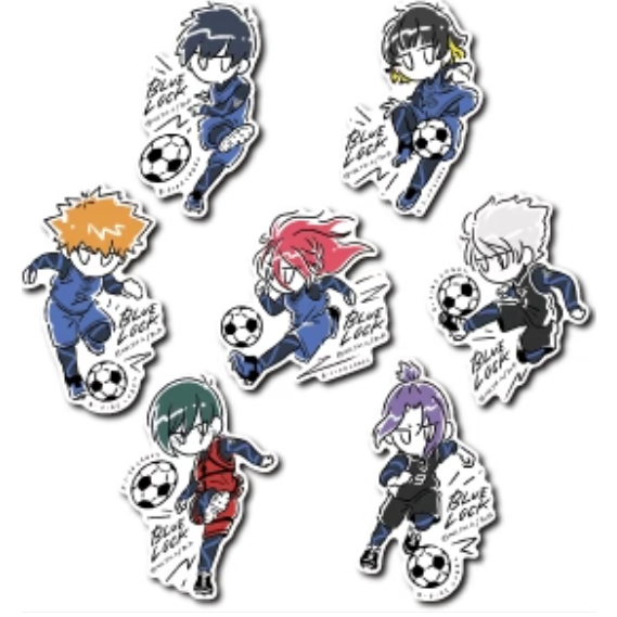 [Direct from Japan] B - SIDE LABEL Sticker BLUELOCK Deformed Japan NEW ...