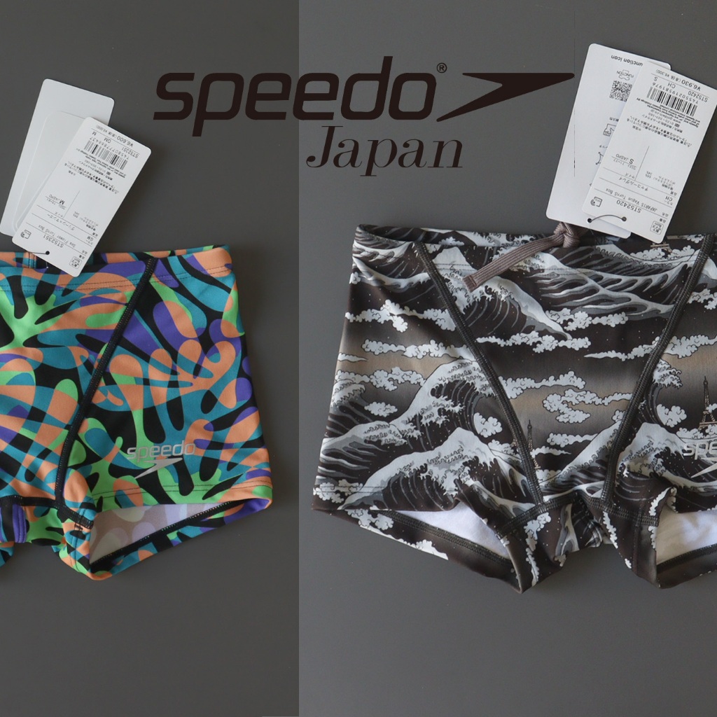 Speedo Japan กางเกงว่ายน้ำขาสั้น ซีรีย์ TurnS Box รวมคอลเลคชั่น 2022-24 ...