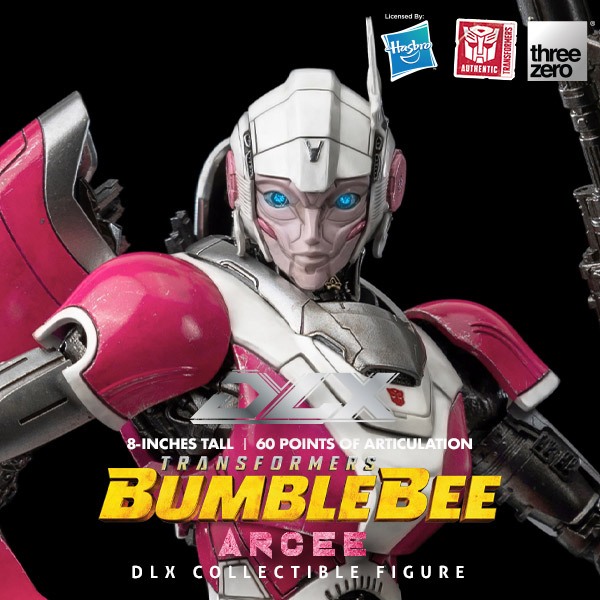 Three Zero Transformers: Bumblebee DLX Arcee Action Figure | Shopee ...