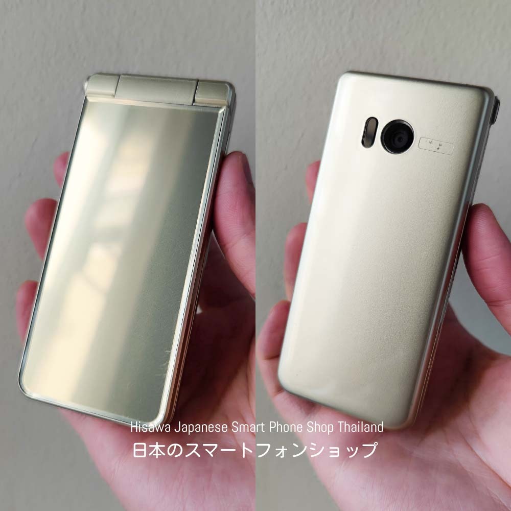 SHARP AQUOS K-TAI 2 (601SH) สีทอง มือถือฝาพับญี่ปุ่น โทรในไทยได้ หายาก - SoftBank #2683 | Shopee ...