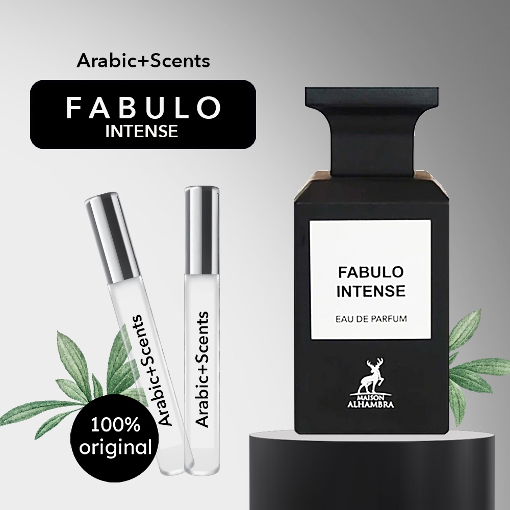 Maison Alhambra Fabulo intense น้ำหอมแบ่งขาย 2ml./ 5ml. | Shopee Thailand