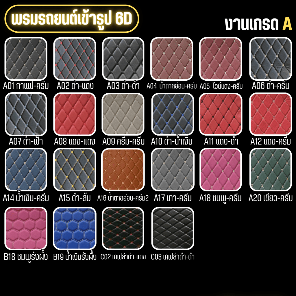 พรมMG พรมMG4 [VIP] พรมหนังภายในรถยนต์6D 7D เข้ารูป ตรงรุ่น เต็มคัน จำนวน 8ชิ้นงาน(กดสั่งแล้วแจ้ง ...