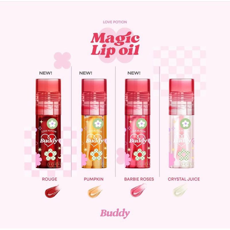 BUDDY! MAGIC LIP OIL 3.5g | Shopee Thailand
