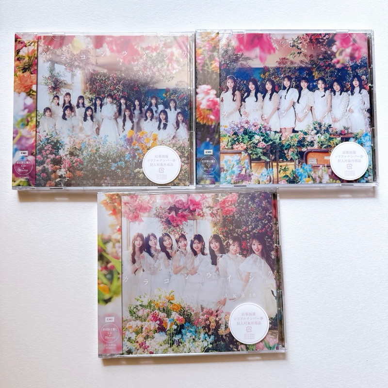 AKB48 CD+Blu-Ray Single 63 Colorcon Wink Limited Edition แผ่นยังไม่แกะ ...