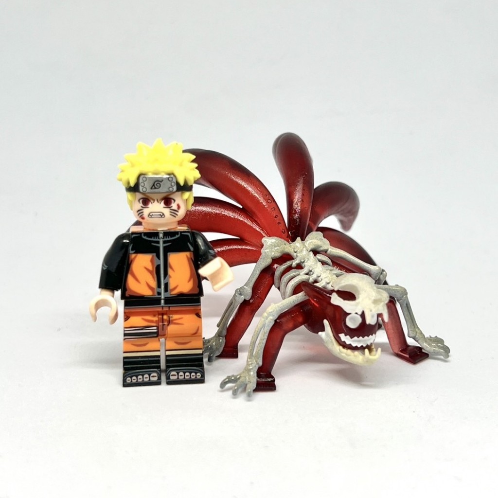 นารูโตะ ในร่าง 6 หาง เลโก้ Naruto Six tailed Lego พาร์ทเสริม เก้าหาง ...