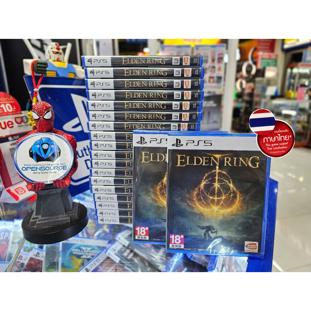 [พร้อมส่ง สต๊อกไทย]PS: Elden Ring (ASIA Z3 TH/CH/KR) เกมนี้รองรับภาษาไทย แผ่นเกม สำหรับ PS4 ...