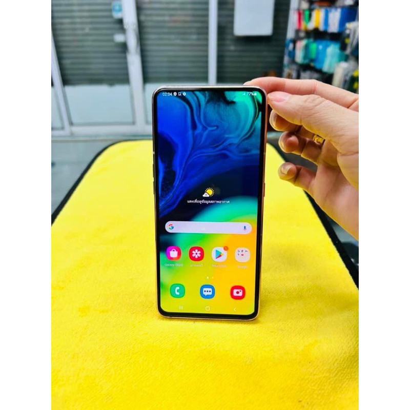 Samsung A80 [8/128G] สภาพดีสวย จอใหญ่ แบตอึด ถ่ายรูป สวย ใช้งานปกติ | Shopee Thailand