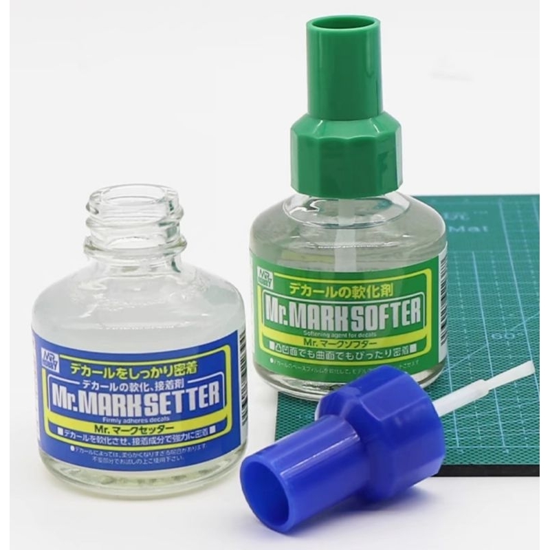 น้ำยาติดดีคอล กาวน้ำ Mr.Mark Setter/Softer ช่วยติดดีคอล Ms-232และMs-231 ...