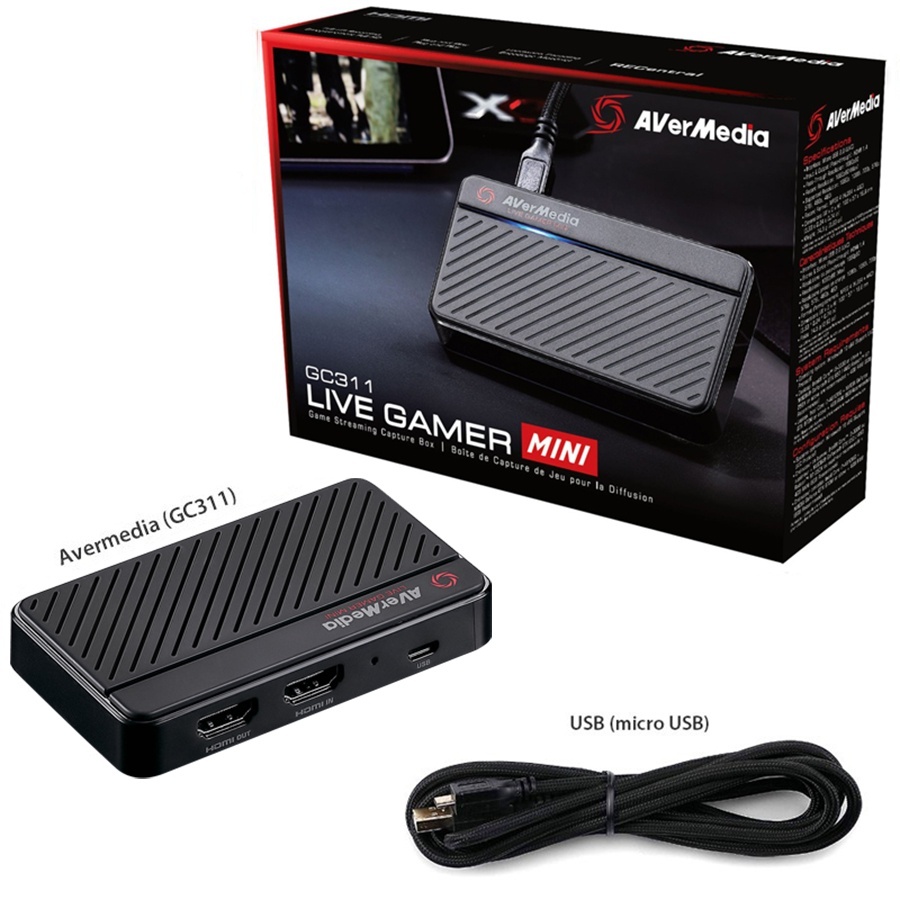 Avermedia GC311 Live Gamer MINI External Capture Card การ์ดจับภาพ ...