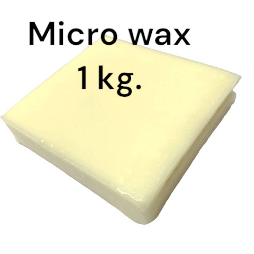 Micro wax ไมโครแว๊กซ์ 1 kg. สำหรับงานเทียนแฟนซี เคลือบกระดาษ เทียนพรรษา ...
