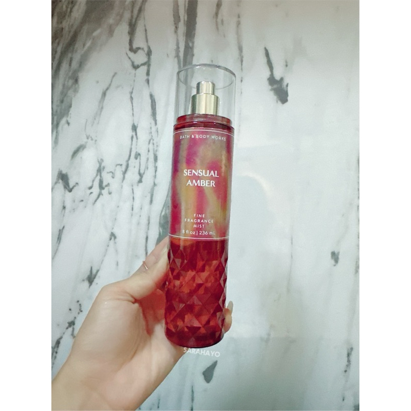 Bath & Body Works SENSUAL AMBER Fine Fragrance Mist 236ml. ของแท้ | Shopee Thailand