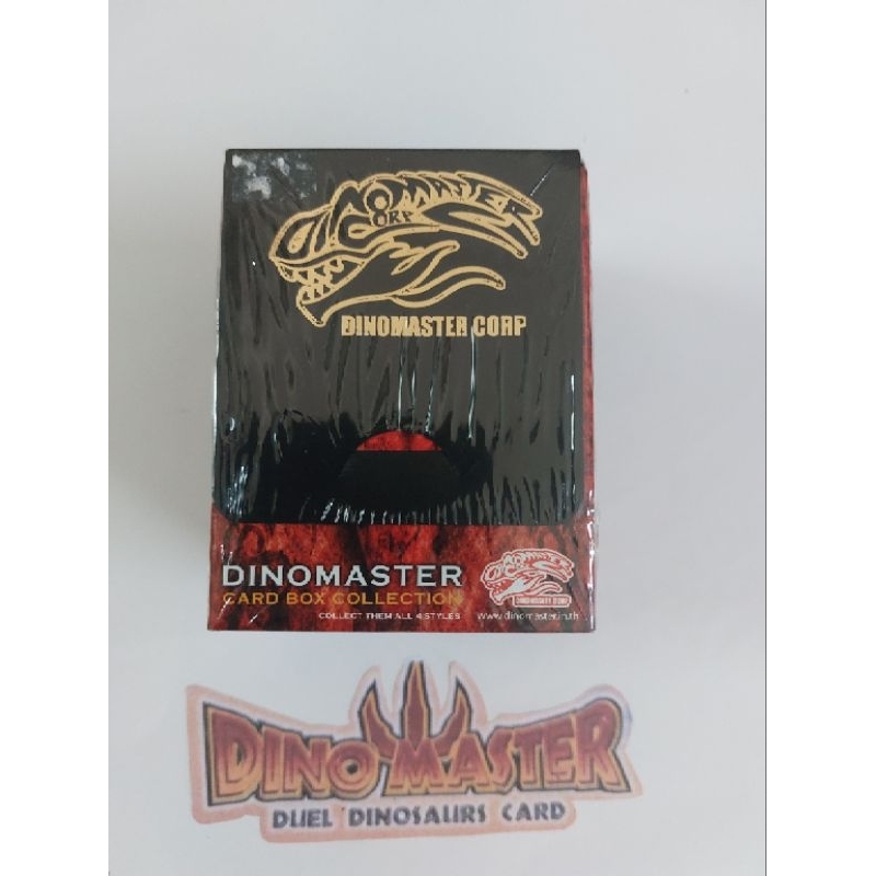 กล่องใส่การ์ดไดโนมาสเตอร์ Dino master Card Box Collection ใส่การ์ดได้ ...