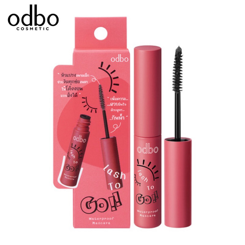 Odbo Lash To Go Waterproof Mascara 4g. โอดีบีโอ มาสคาร่า แลช ทูโก วอเตอร์พรูฟ OD9002 | Shopee ...