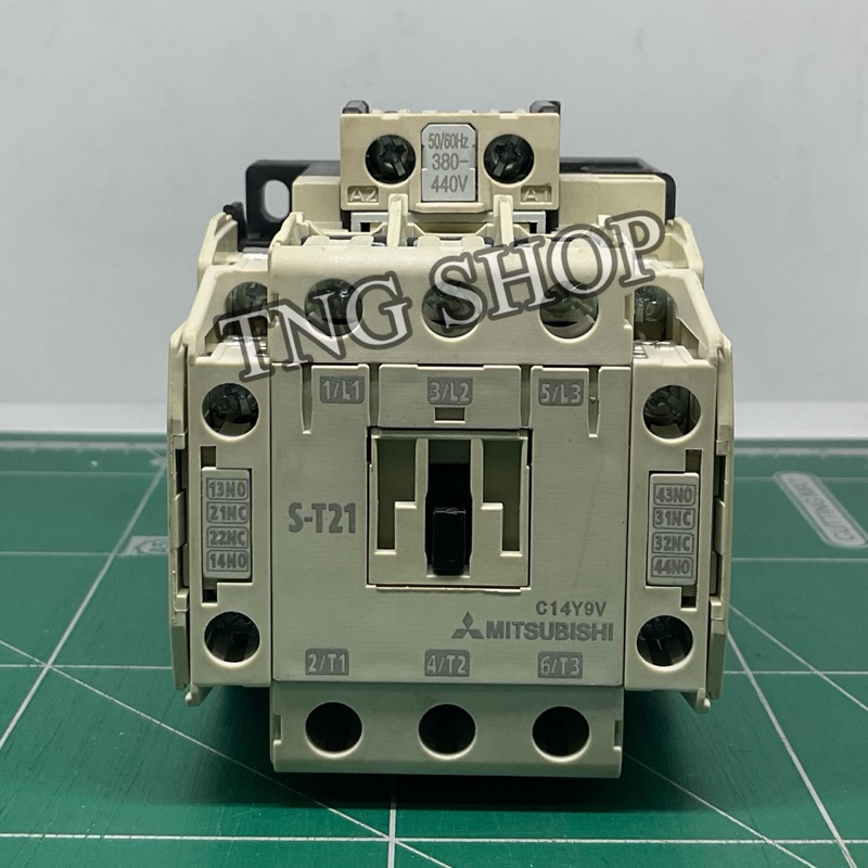 S-T21 ST21 lth=32A 380-440VAC ยี่ห้อ MITSUBISHI แมกเนติก คอนแทคเตอร์ MAGNETIC CONTACTOR พร้อมส่ง ...