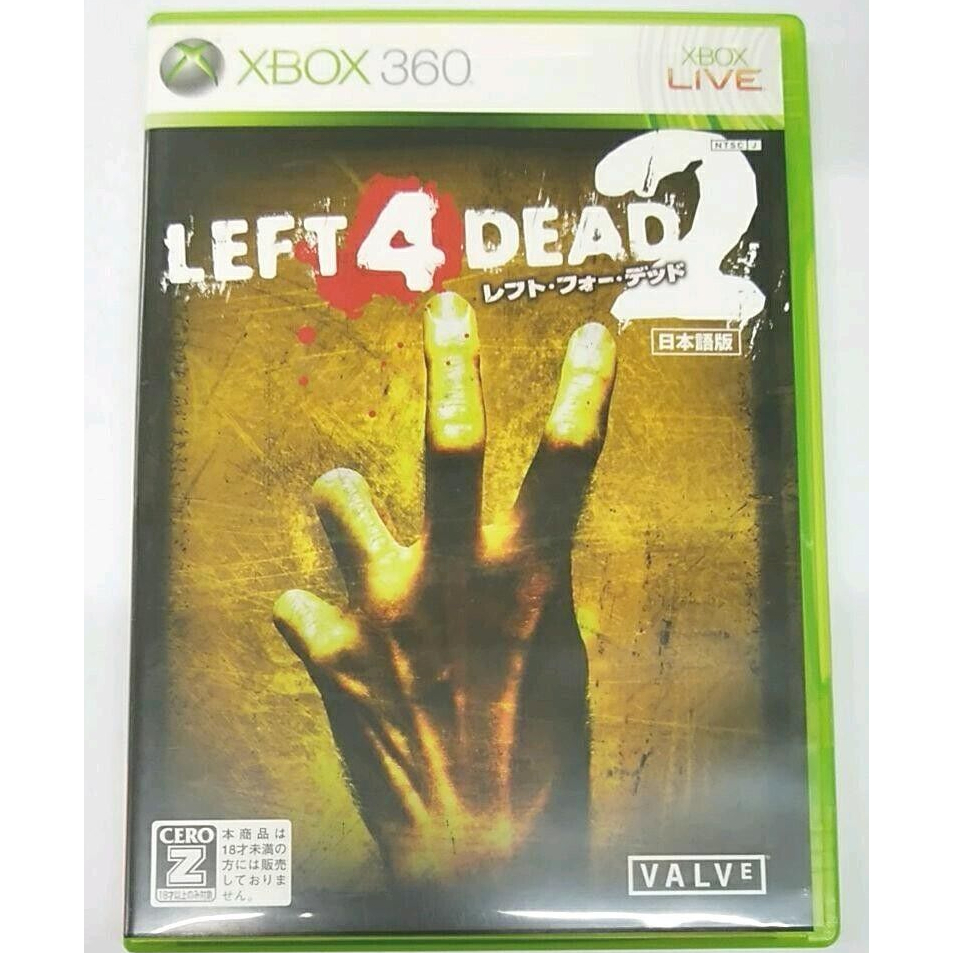 LEFT 4 DEAD 2 XBOX360 แผ่นแท้ ENG (เล่นบน XBOX ONE ได้) | Shopee Thailand