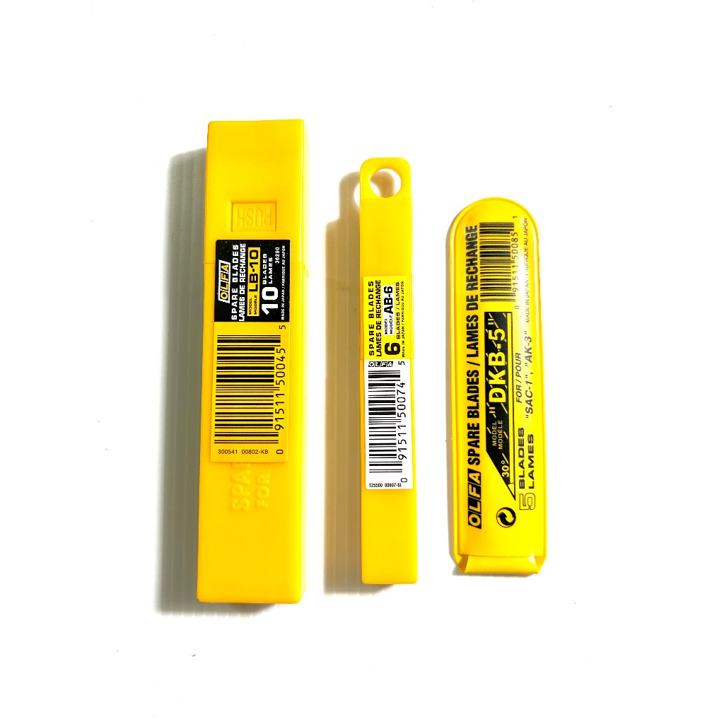 ใบมีดคัตเตอร์ OLFA โอฟ่า รุ่น LB-10, AB-6, DKB-5 | Shopee Thailand