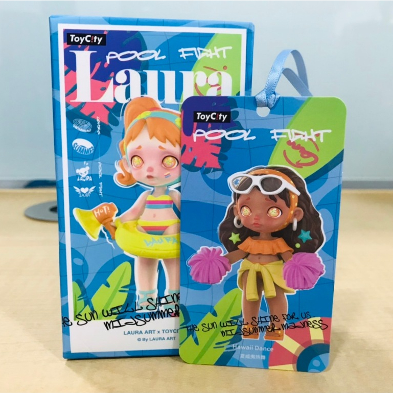 Toy City x Laura Pool Fight Laura Beach Hawail Dance | Shopee Thailand