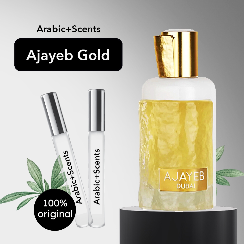 Lattafa Ajayeb Dubai Gold น้ำหอมแบ่งขาย 2ml / 5ml / 10ml | Shopee Thailand