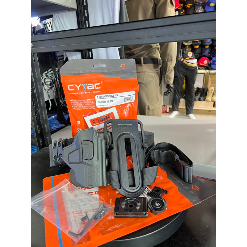 SET: ซองปลดนิ้วชี้ G 43 และ 43X พร้อมเพลทลดต่ำ Cytac เฉพาะถนัดขวา ...