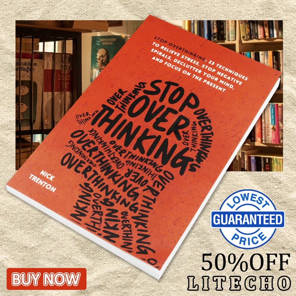 【English Book】Stop Overthinking: 23 Techniques to Relieve Stress, Stop ... 【English Book】Stop Overthinking: 23 Techniques to Relieve Stress, Stop ...