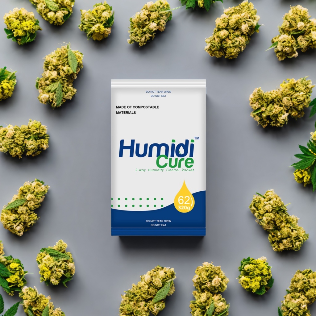 320g Humidi-Cure RH62% Humidity Control Packet Flowers Buds ซองควบคุม ...