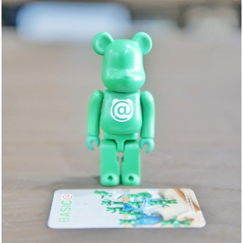 ขาย Bearbrick Be@rbrick Kubrick 100% Series 6 S6 Basic Letter ตัว @ สีเขียวแก่ สภาพดี มีการ์ด ...