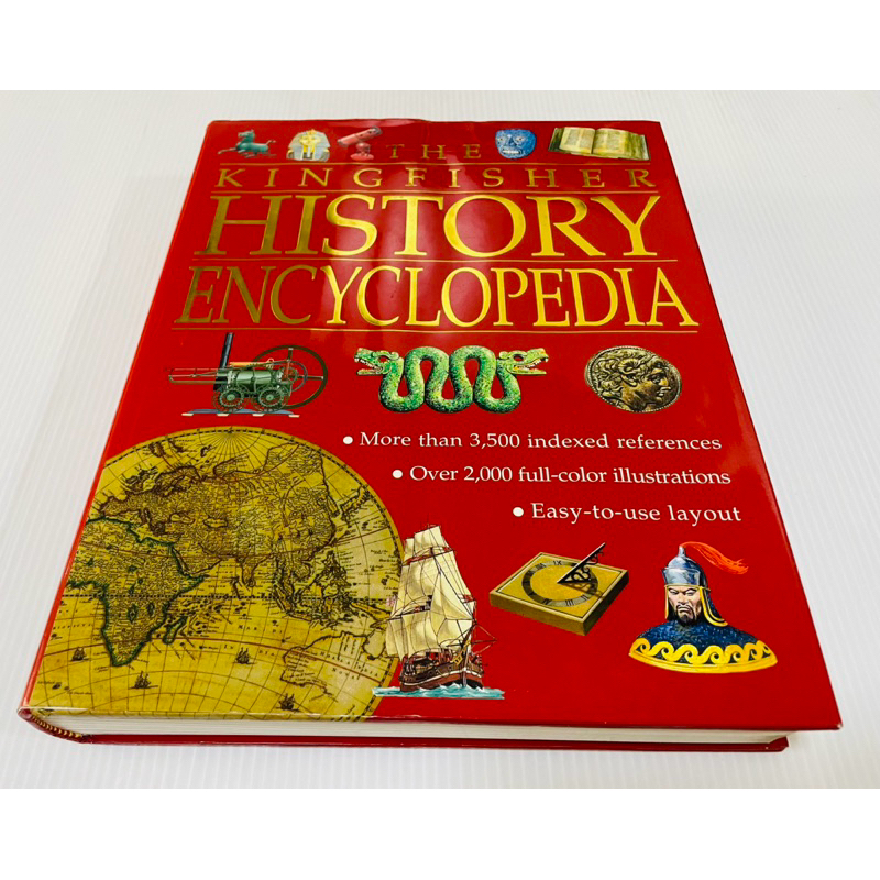 มือสอง ปกแข็ง The Kingfisher History Encyclopedia 680 บาท | Shopee Thailand