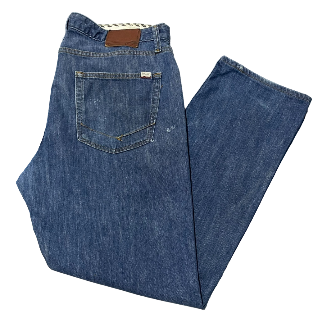 กางเกงยีนส์ Vans Jeans Mens Size36x30 Blue Custom Made for You Denim ...